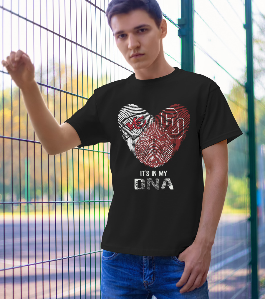 Chiefs Oklahoma Sooners It's In My DNA T-Shirt