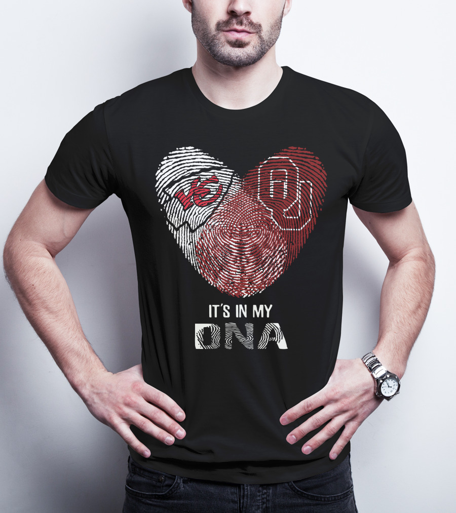 Chiefs Oklahoma Sooners It's In My DNA T-Shirt