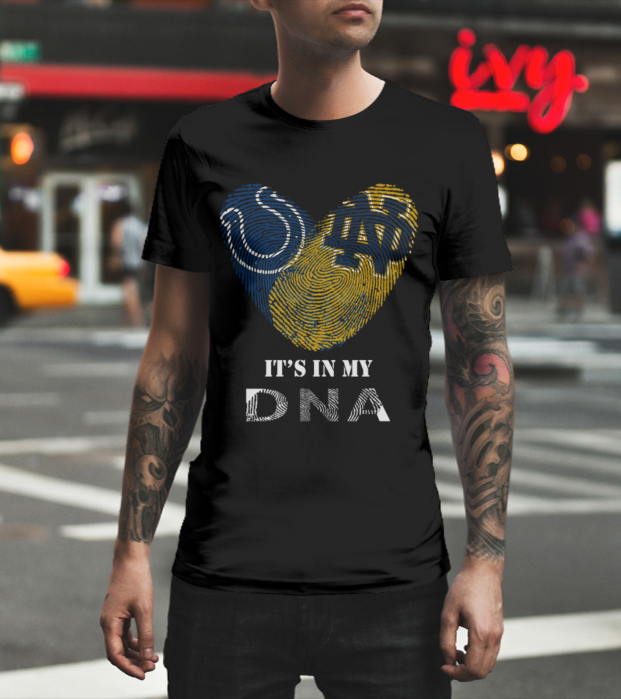 Colts Notre Dame It's In My DNA T-Shirt