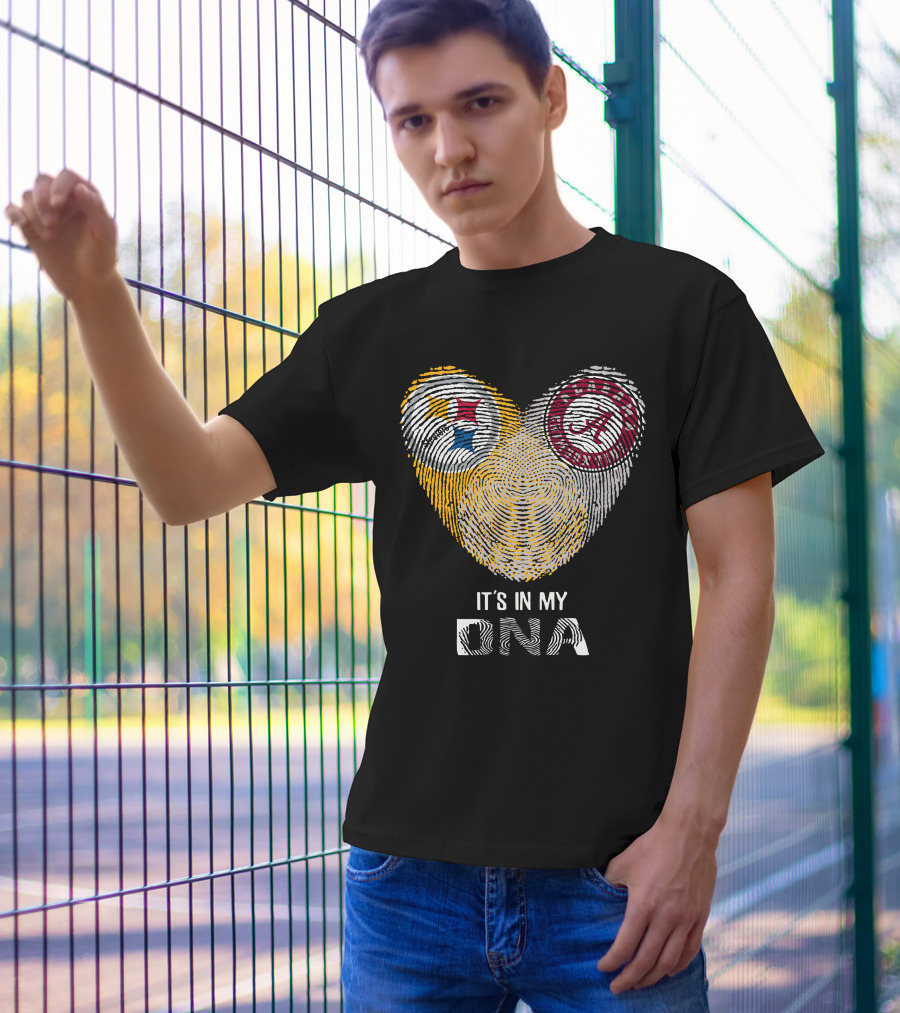 Steelers Roll Tide It's In My DNA T-Shirt