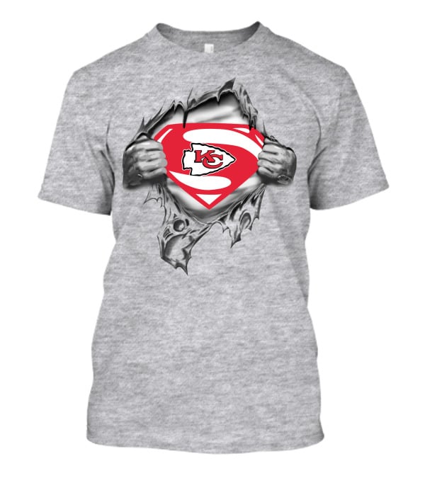 Kansas City Chiefs Super Logo Breakthrough T-Shirt