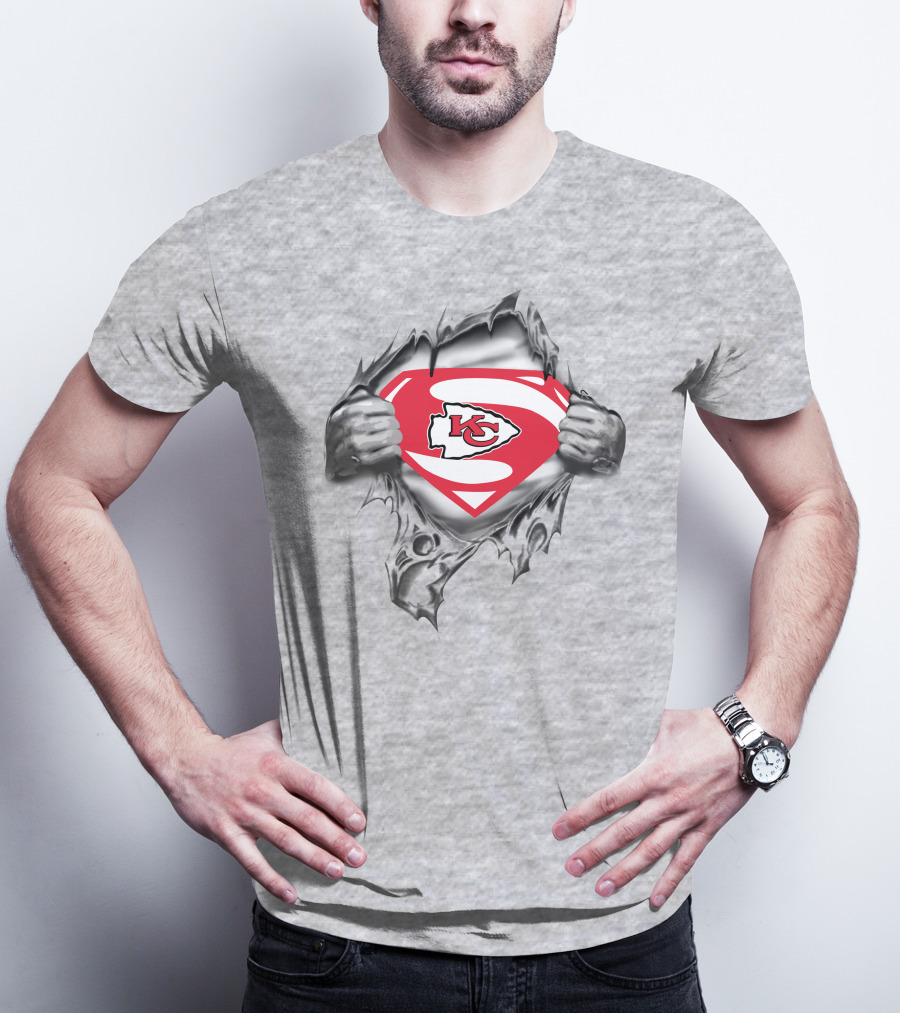 Kansas City Chiefs Super Logo Breakthrough T-Shirt