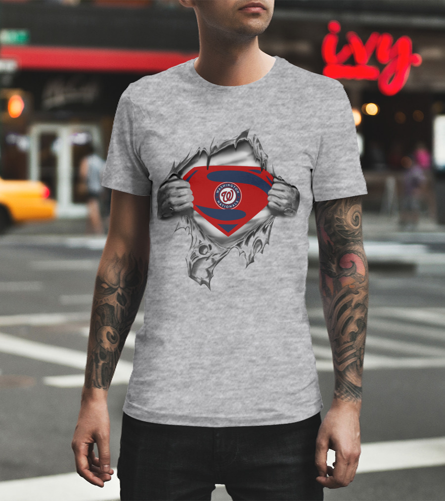 Washington Nationals Superman T-Shirt