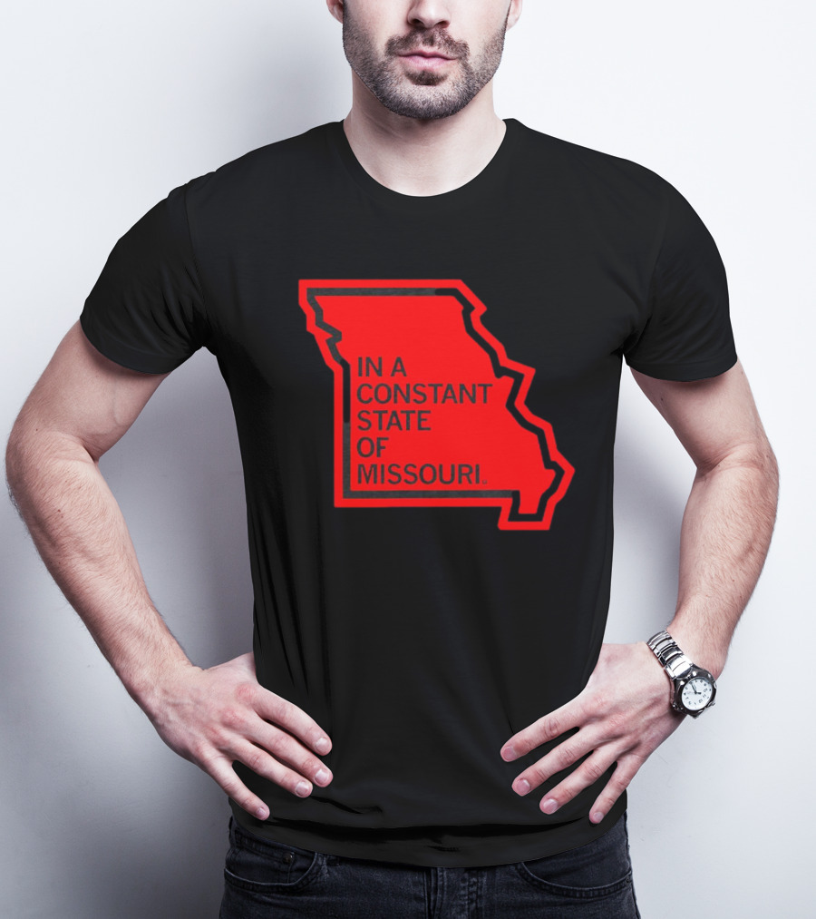 In A Constant State Of Missouri Map T-Shirt