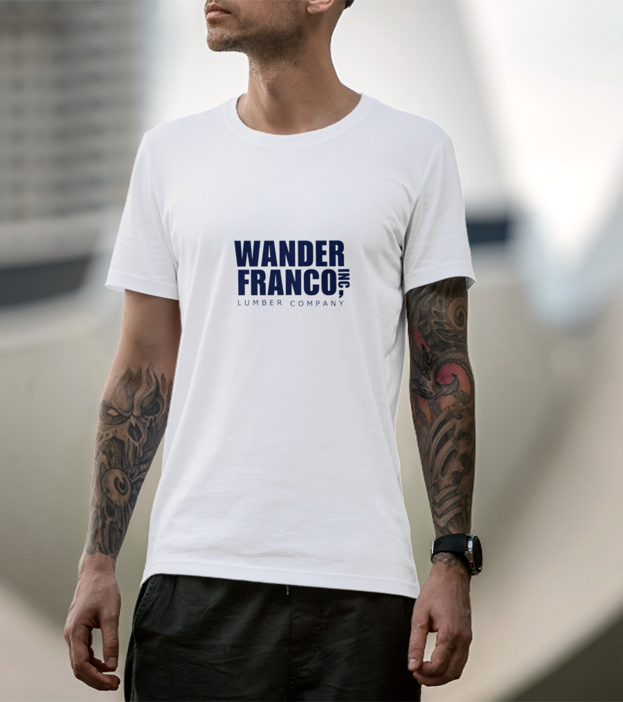 Wander Franco Inc Lumber Company Tampa Bay Rays T-Shirt