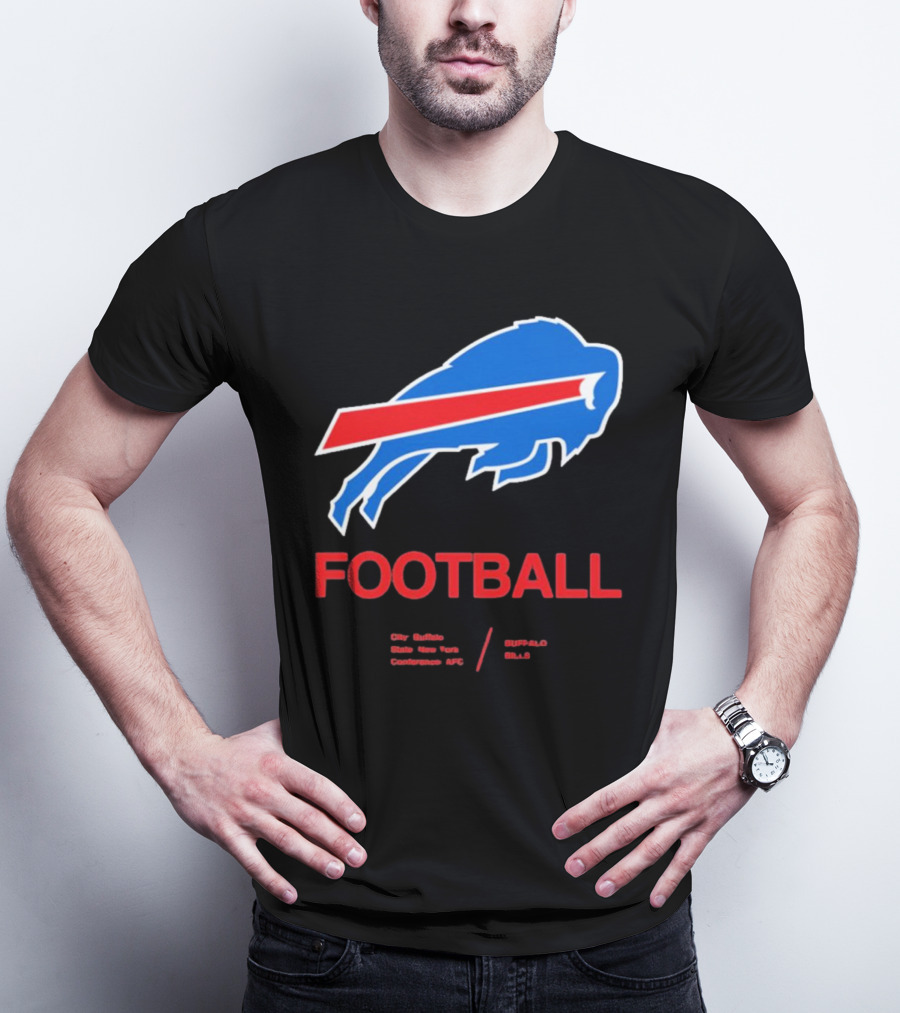 Buffalo Bills Football Marissa Figueroa Wears T-Shirt