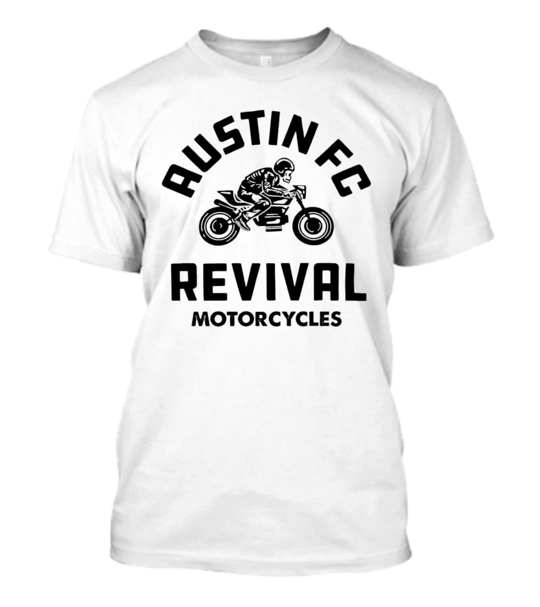 Austin FC Revival Motorcycles Racing Spirit T-Shirt