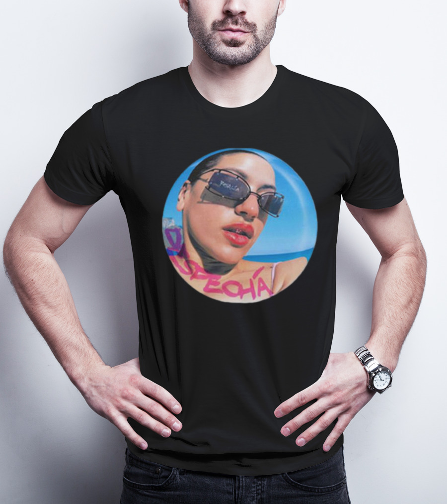 Rosalia Motomami Despecha Sunglasses Beach Vibe T-Shirt
