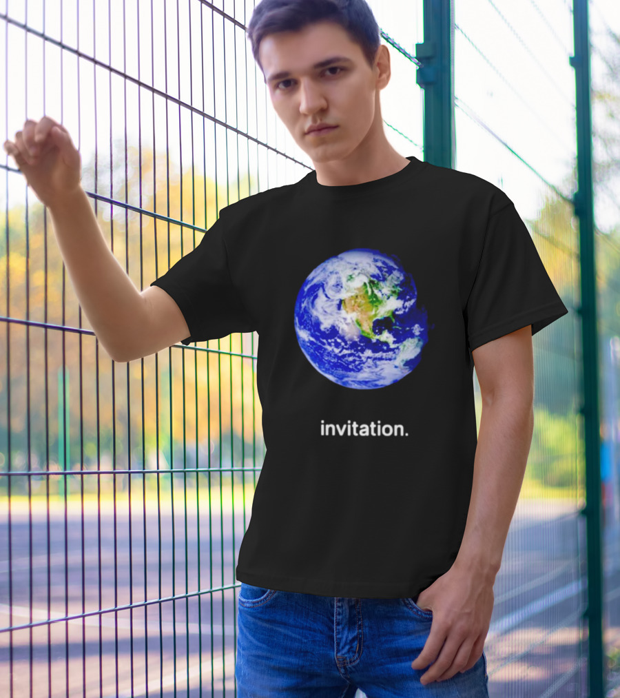 Invitation Planet Earth T-Shirt