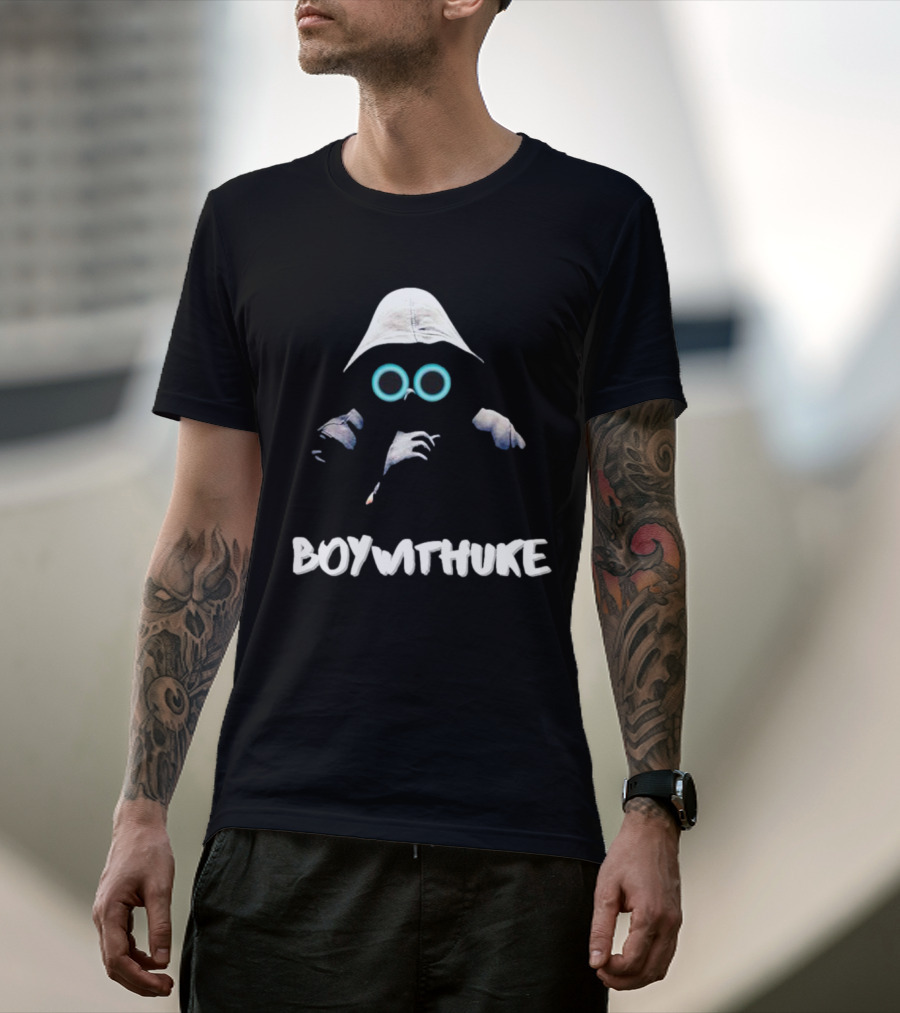 BOYWITHUKE Hoodie And Mask T-Shirt
