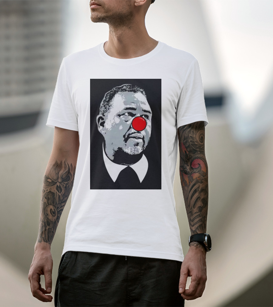 Ed Cooley Clown Red Nose Caricature T-Shirt