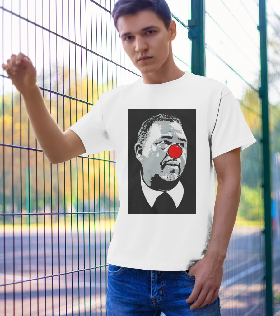 Ed Cooley Clown Red Nose Caricature T-Shirt