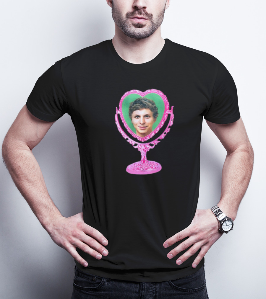 Michael Cera Heart Frame T-Shirt