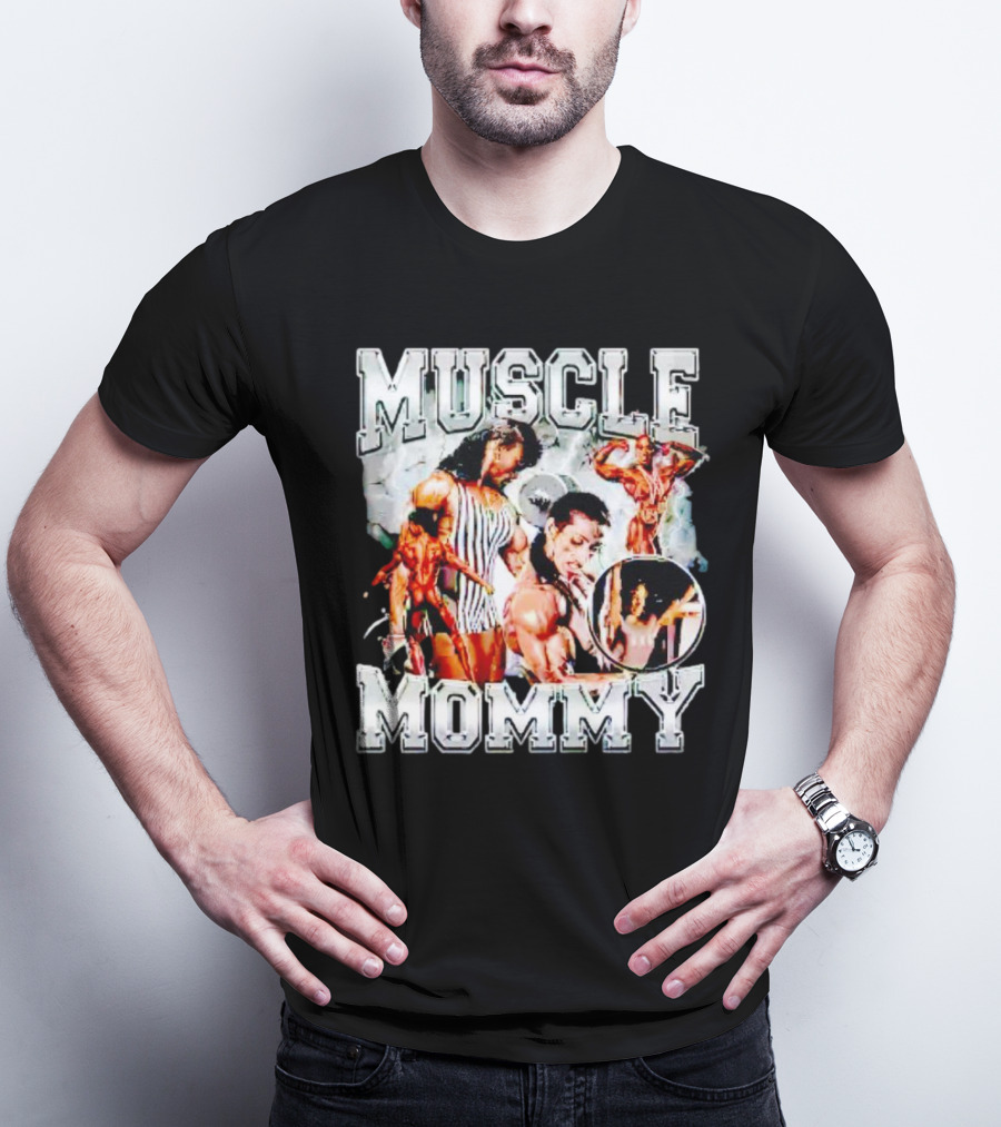 MUSCLE MOMMY BODYBUILDING STRONG FEMALE ATHLETE T-Shirt