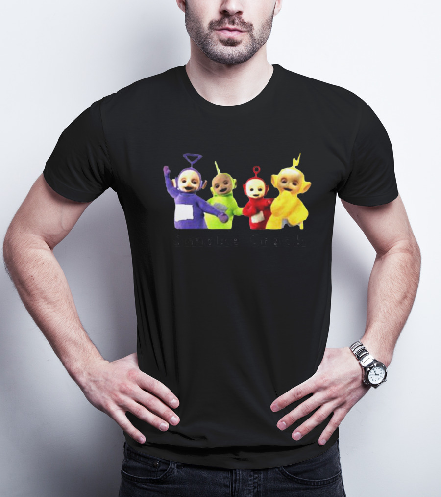 Teletubbies Smoke Crack T-Shirt