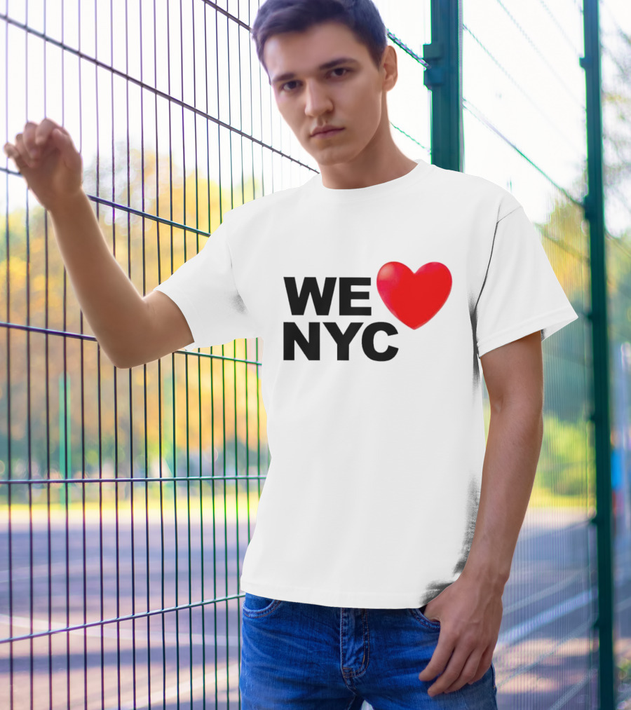 WE Heart NYC Red Love T-Shirt