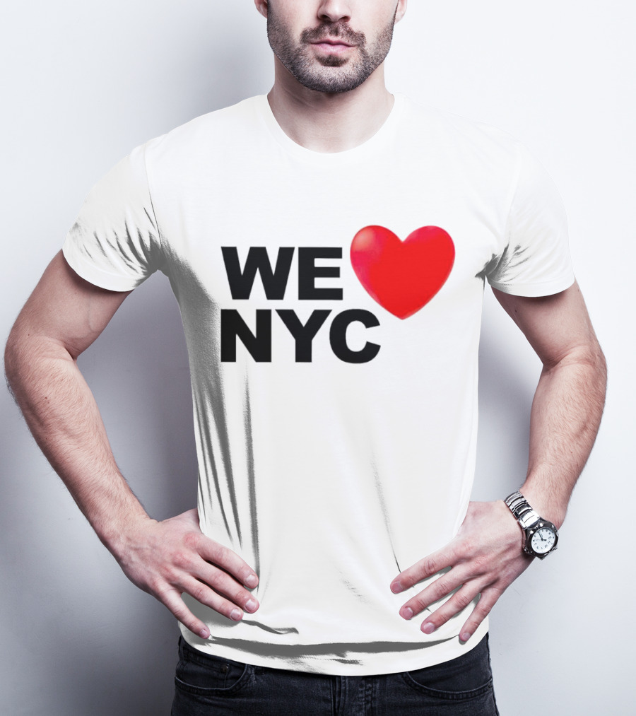 WE Heart NYC Red Love T-Shirt