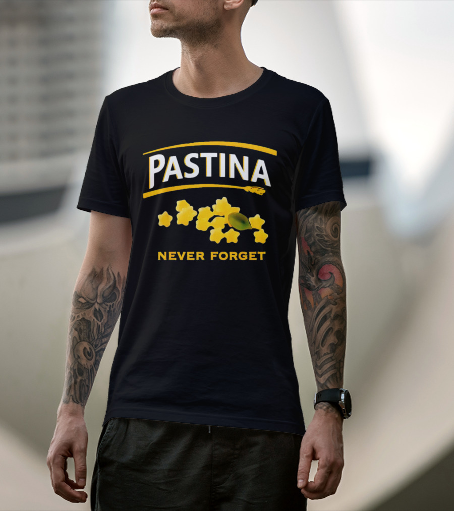 Pastina Never Forget Star Shaped Pasta Leaves T-Shirt