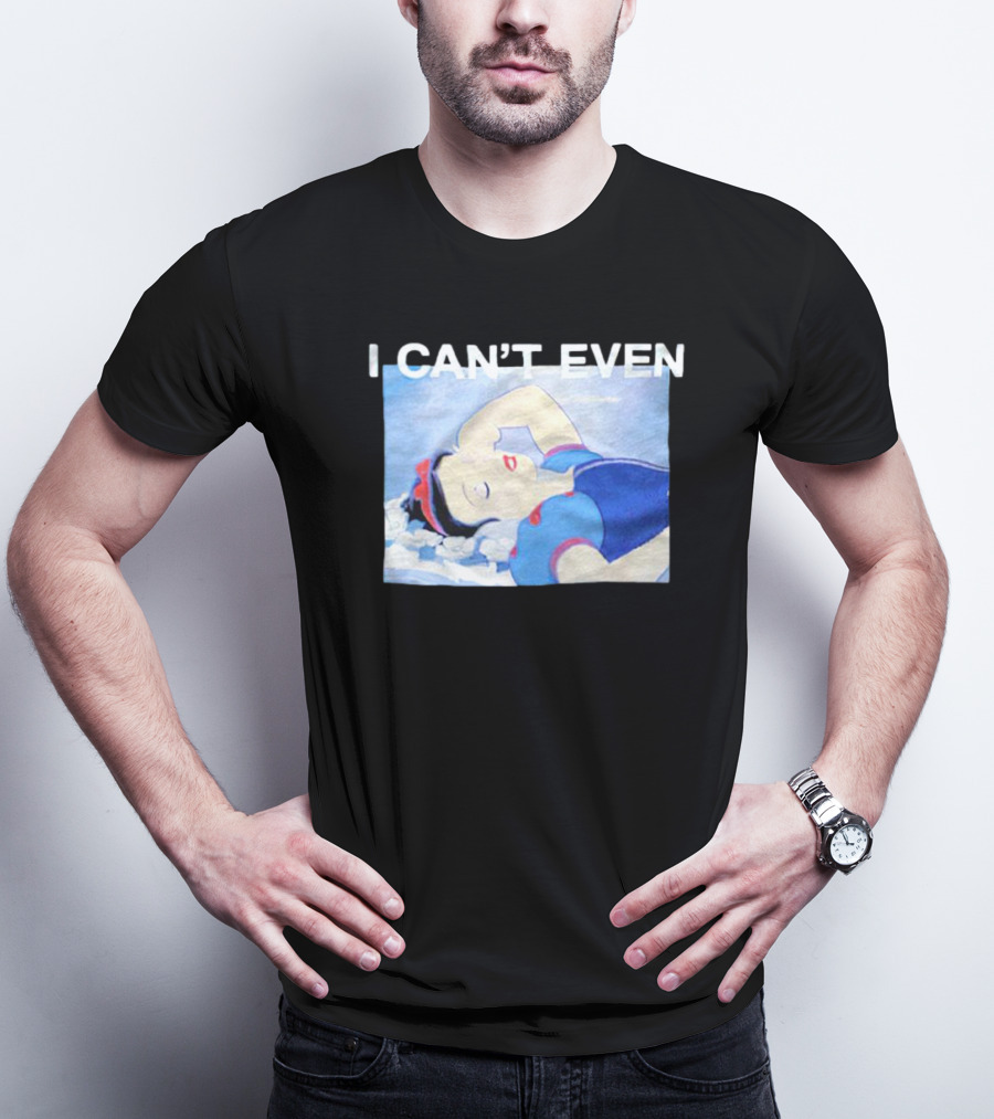 Disney Princess Snow White I Can't Even Calm Relaxation T-Shirt