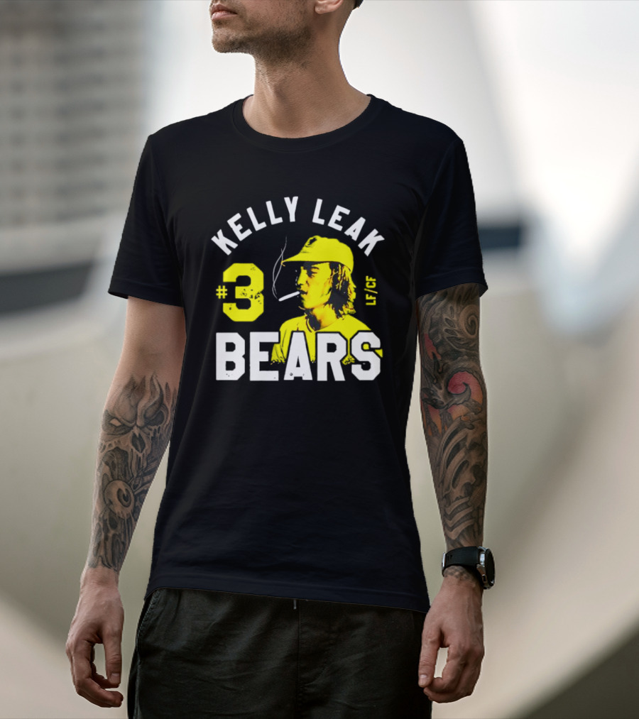 Kelly Leak #3 Bears LF/CF The Bad News Bears T-Shirt