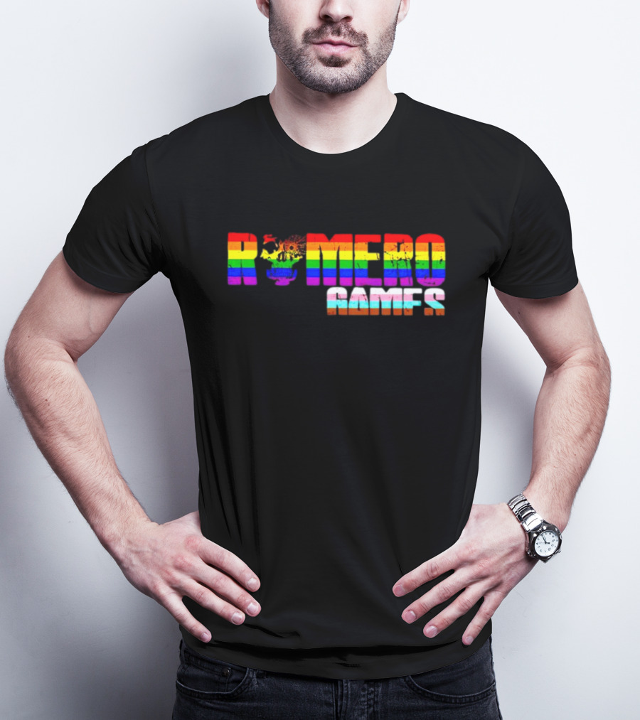 Romero Games Pride Rainbow T-Shirt