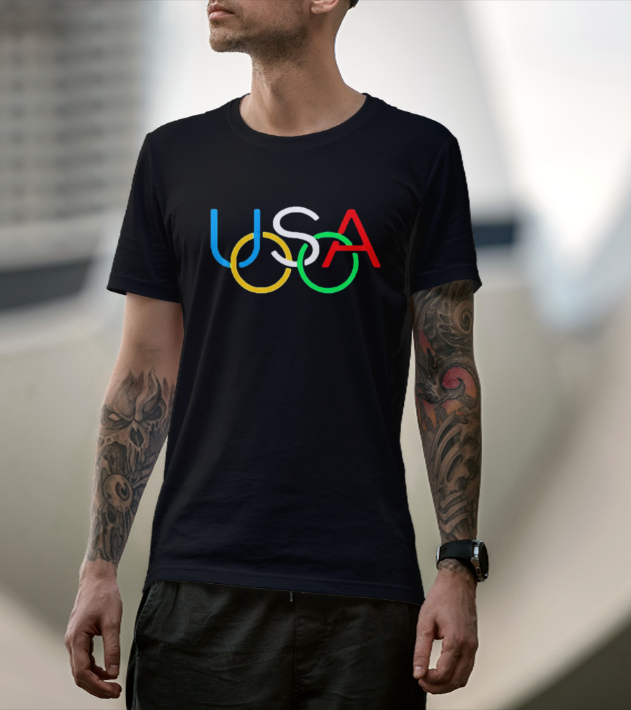 USA Olympic Rings T-Shirt