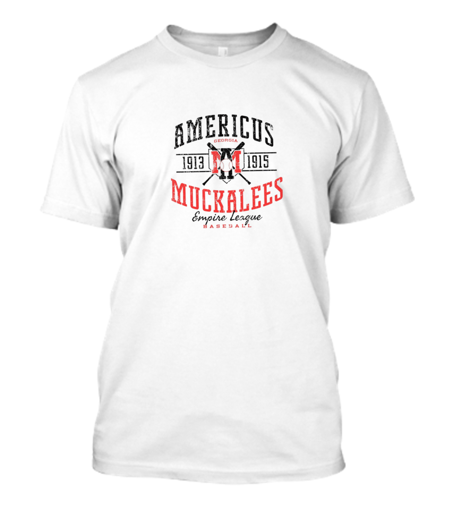 Americus Muckalees Georgia Empire League Baseball 1913-1915 T-Shirt