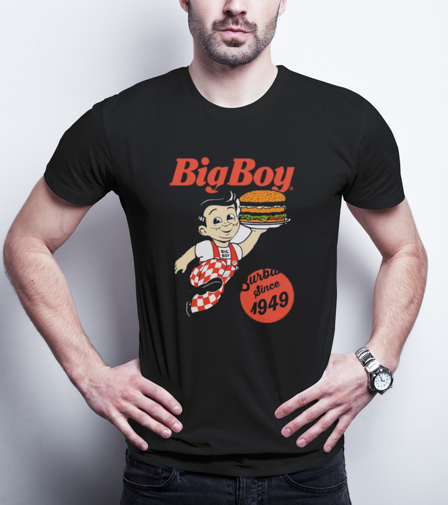 Big Boy Burbank Since 1949 Burger T-Shirt