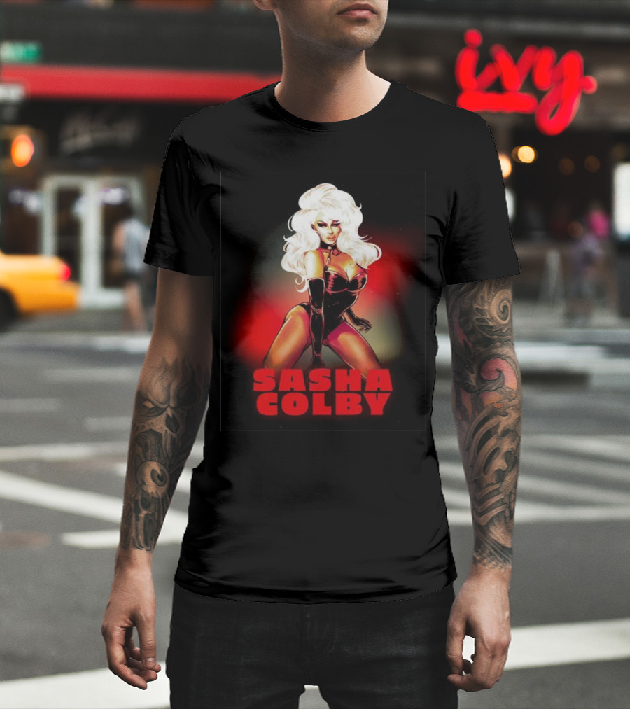 Sasha Colby Retro Pin-Up T-Shirt