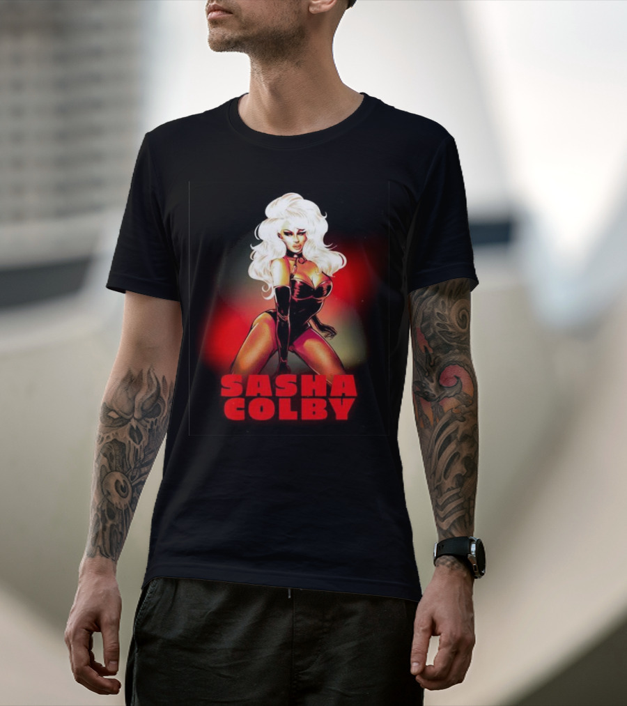Sasha Colby Retro Pin-Up T-Shirt