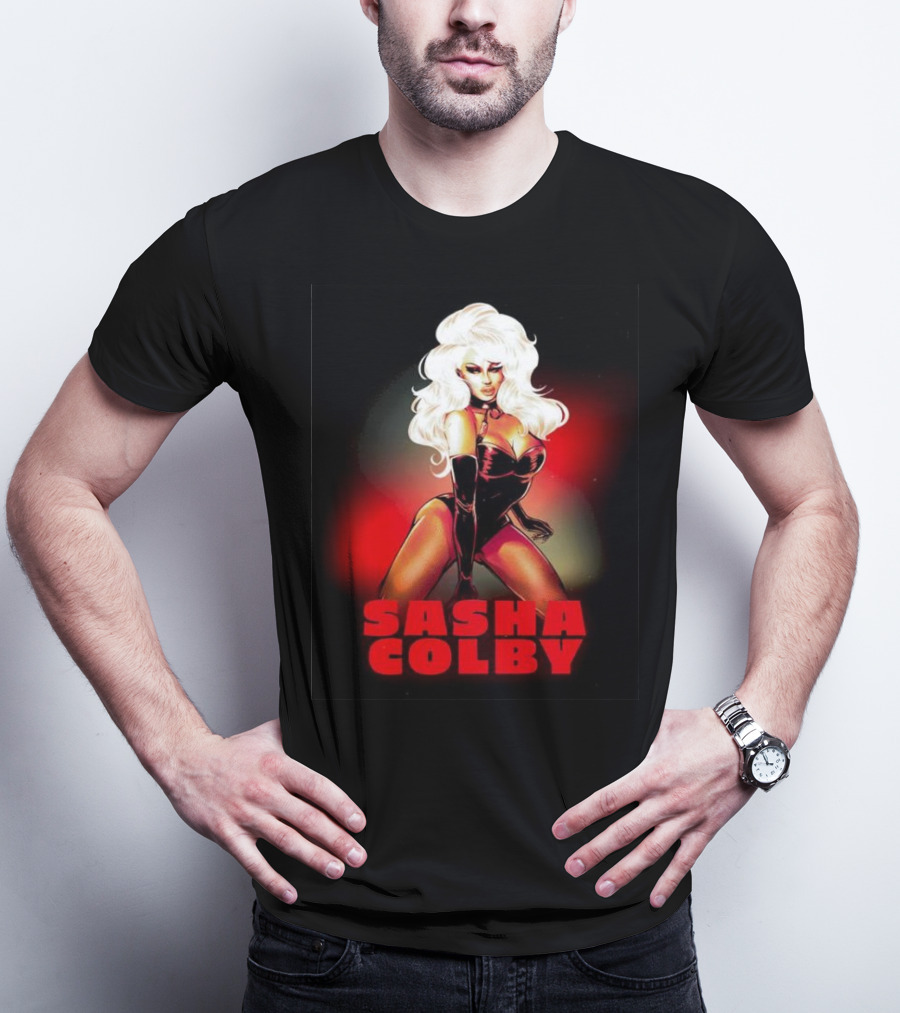 Sasha Colby Retro Pin-Up T-Shirt