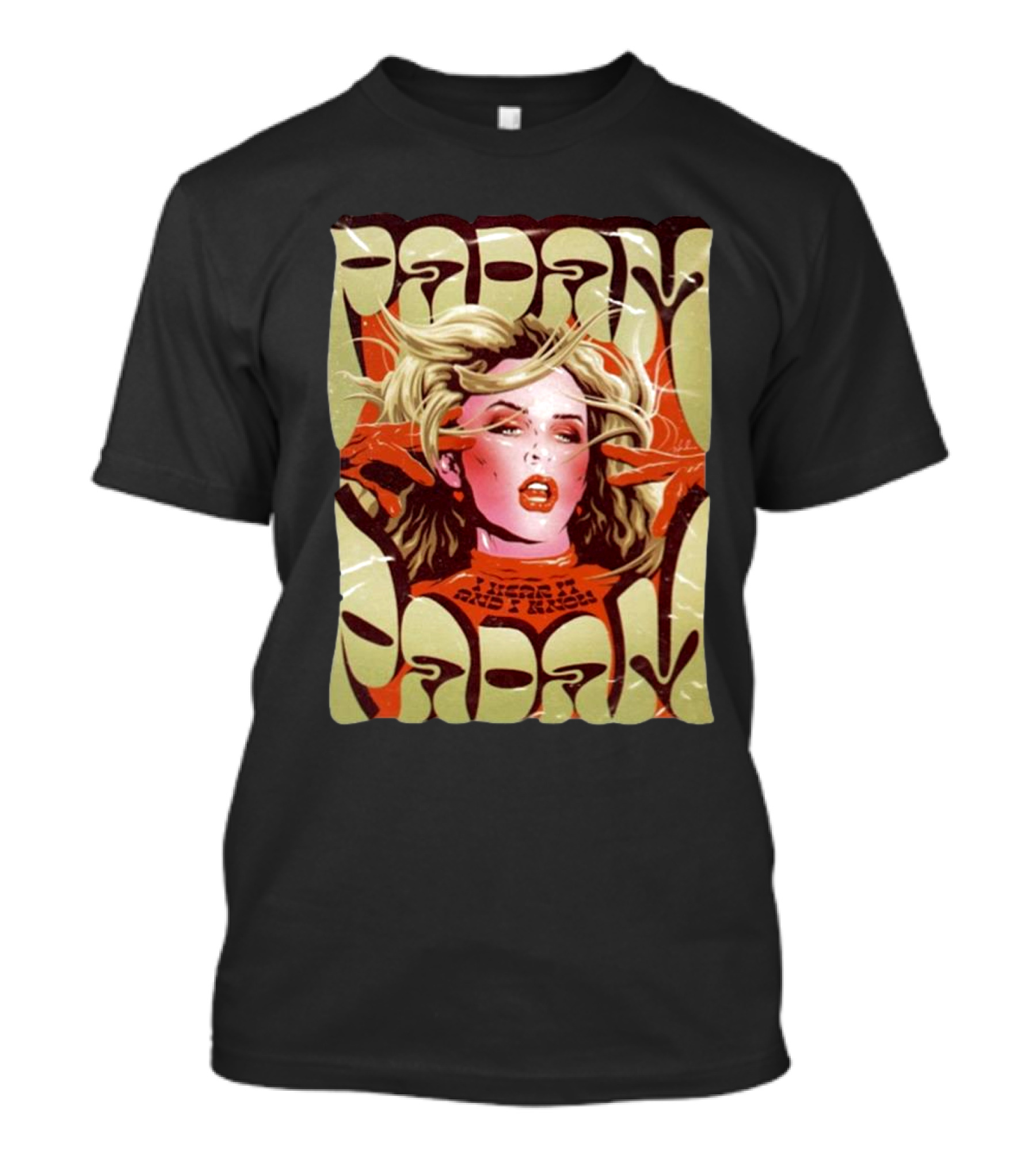 Padam Padam I Hear It And I Know Retro Glam T-Shirt