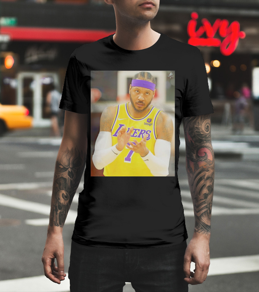 Carmelo Anthony Lakers STAYME70 T-Shirt