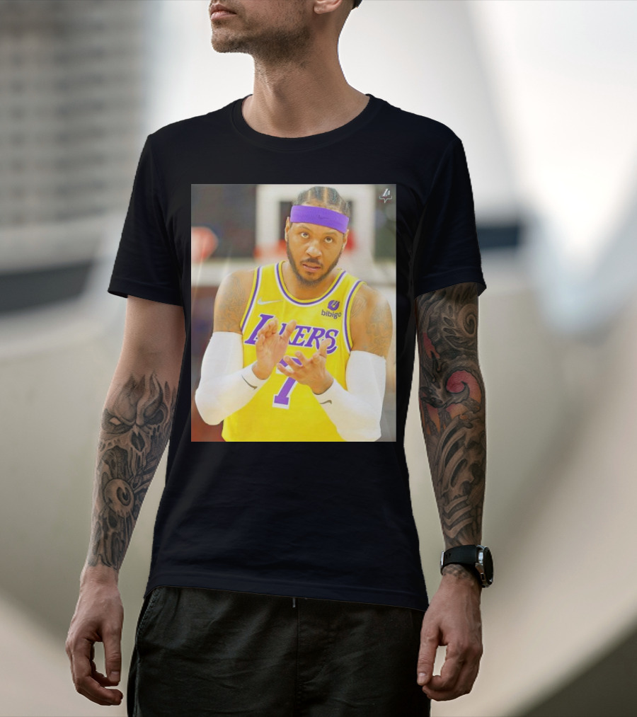 Carmelo Anthony Lakers STAYME70 T-Shirt
