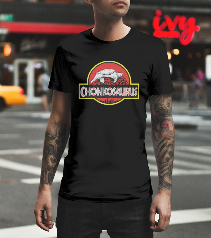 Chonkosaurus Turtle Dinosaur Jurassic Park T-Shirt