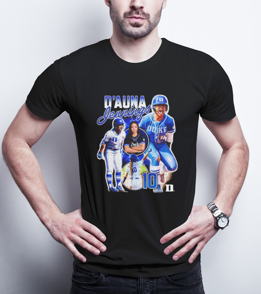 D'auna Jennings Duke Softball 10 T-Shirt