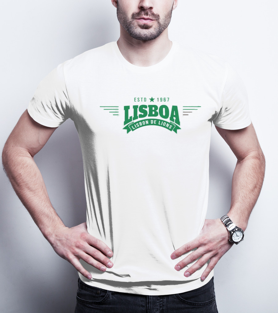 ESTD 1967 LISBOA LISBON DE LIONS T-Shirt