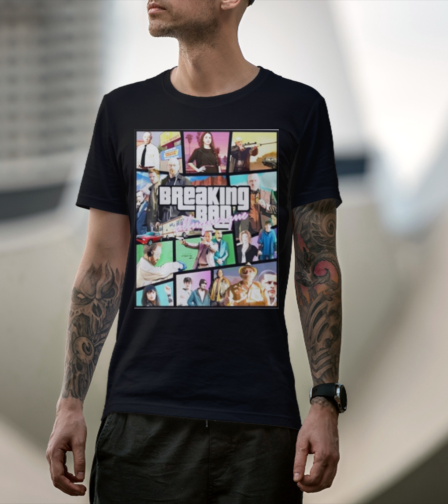 Breaking Bad Albuquerque Custom GTA T-Shirt