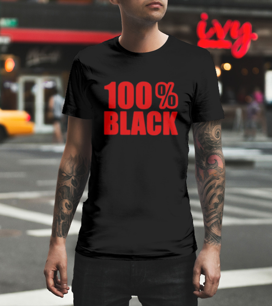 100% Black Morbid Knowledge T-Shirt