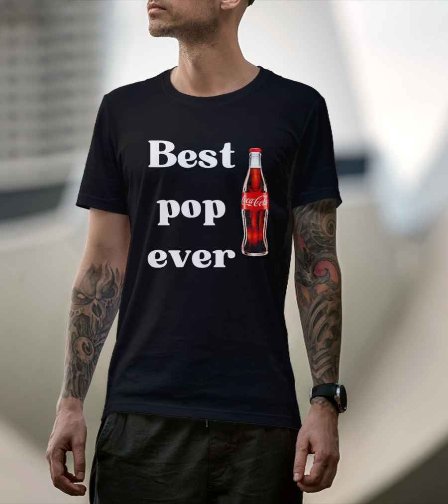 Best Pop Ever Coca Cola Coke Bottle Iconic T-Shirt