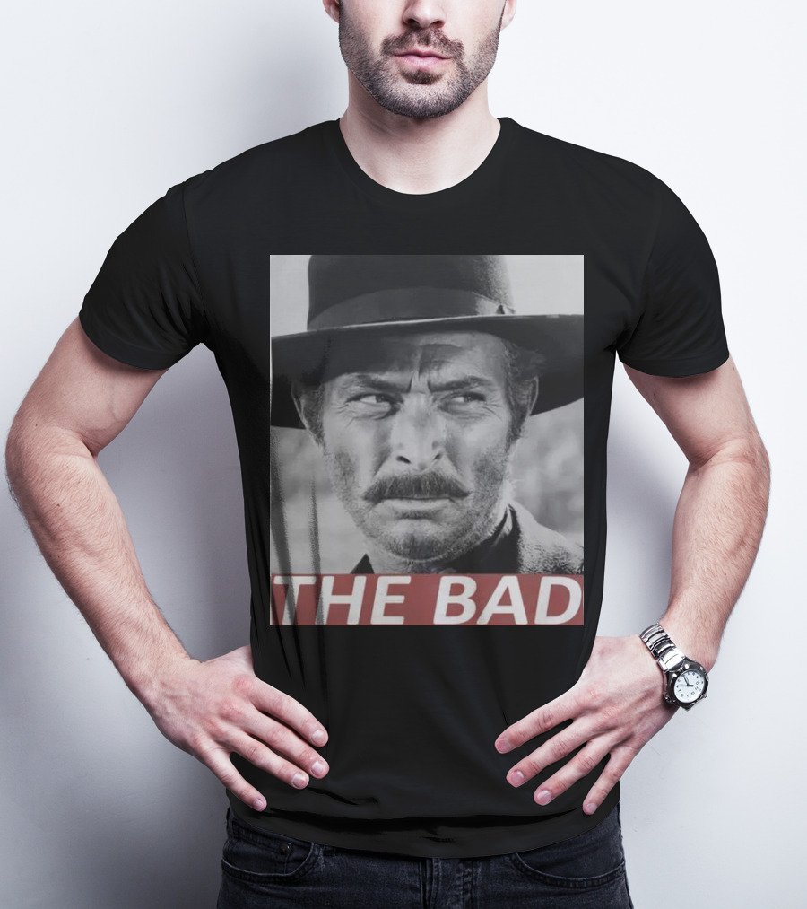 Lee Van Cleef The Bad Vintage Western T-Shirt