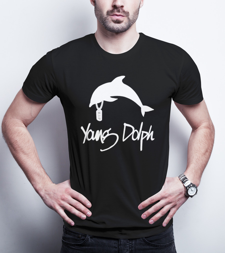 Young Dolph Dolphin R.I.P T-Shirt