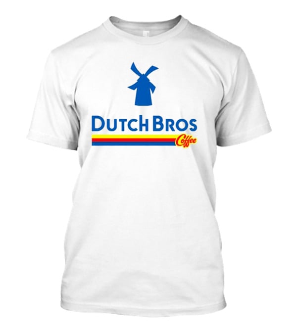 Dutch Bros Coffee Blue Windmill T-Shirt