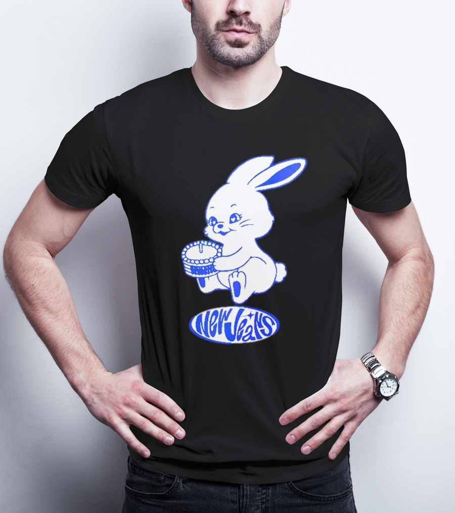 New Jeans Bunny Drummer T-Shirt