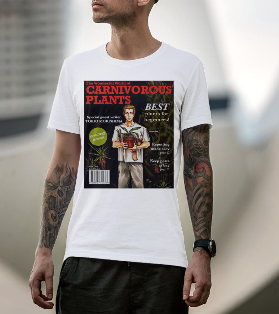 The Wonderful World Of Carnivorous Plants Best Plants For Beginners Special Guest Writer Tokio Morishima Giveaway Inside T-Shirt