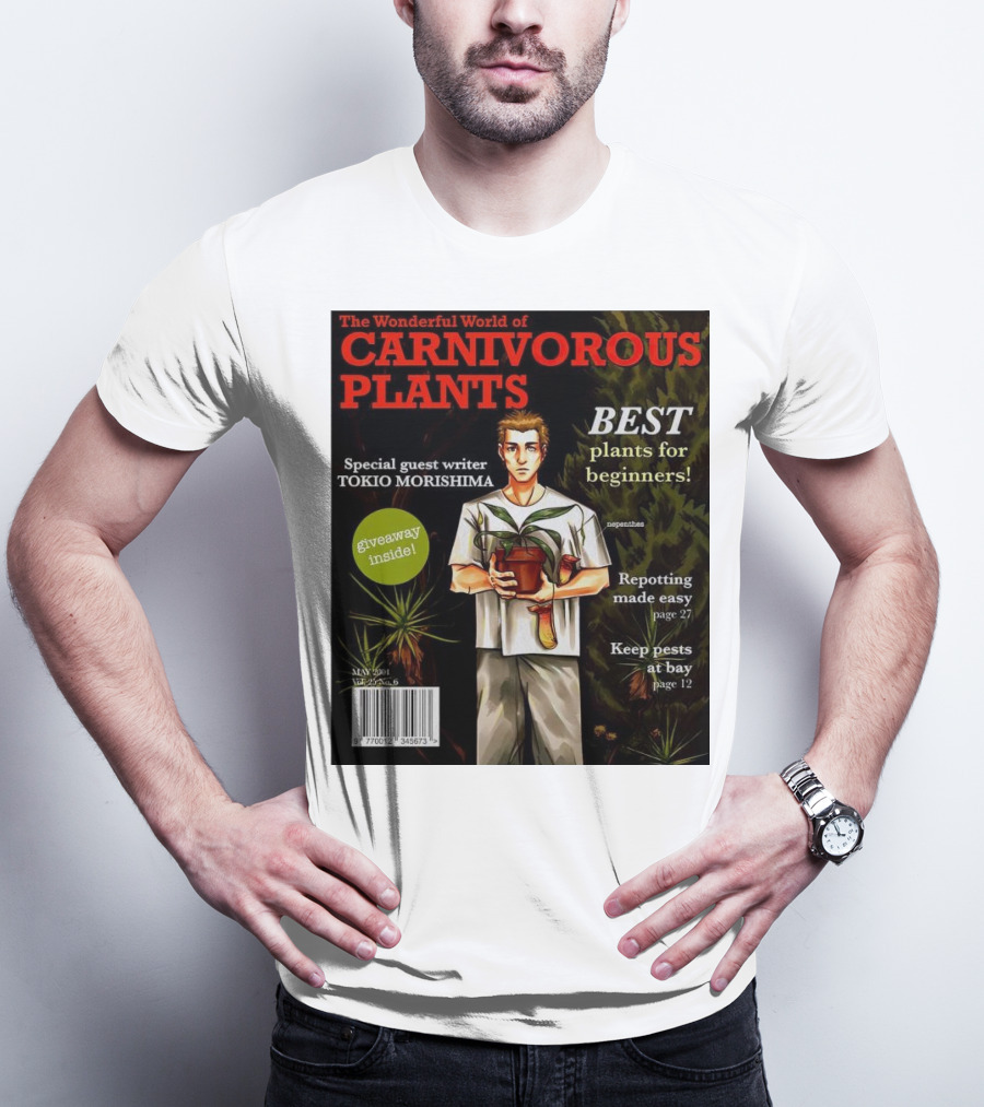 The Wonderful World Of Carnivorous Plants Best Plants For Beginners Special Guest Writer Tokio Morishima Giveaway Inside T-Shirt