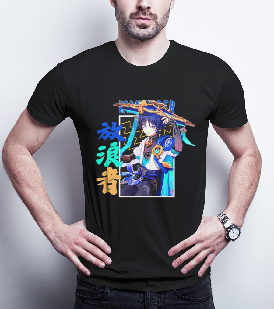 Wanderer Scaramouche Genshin Impact T-Shirt