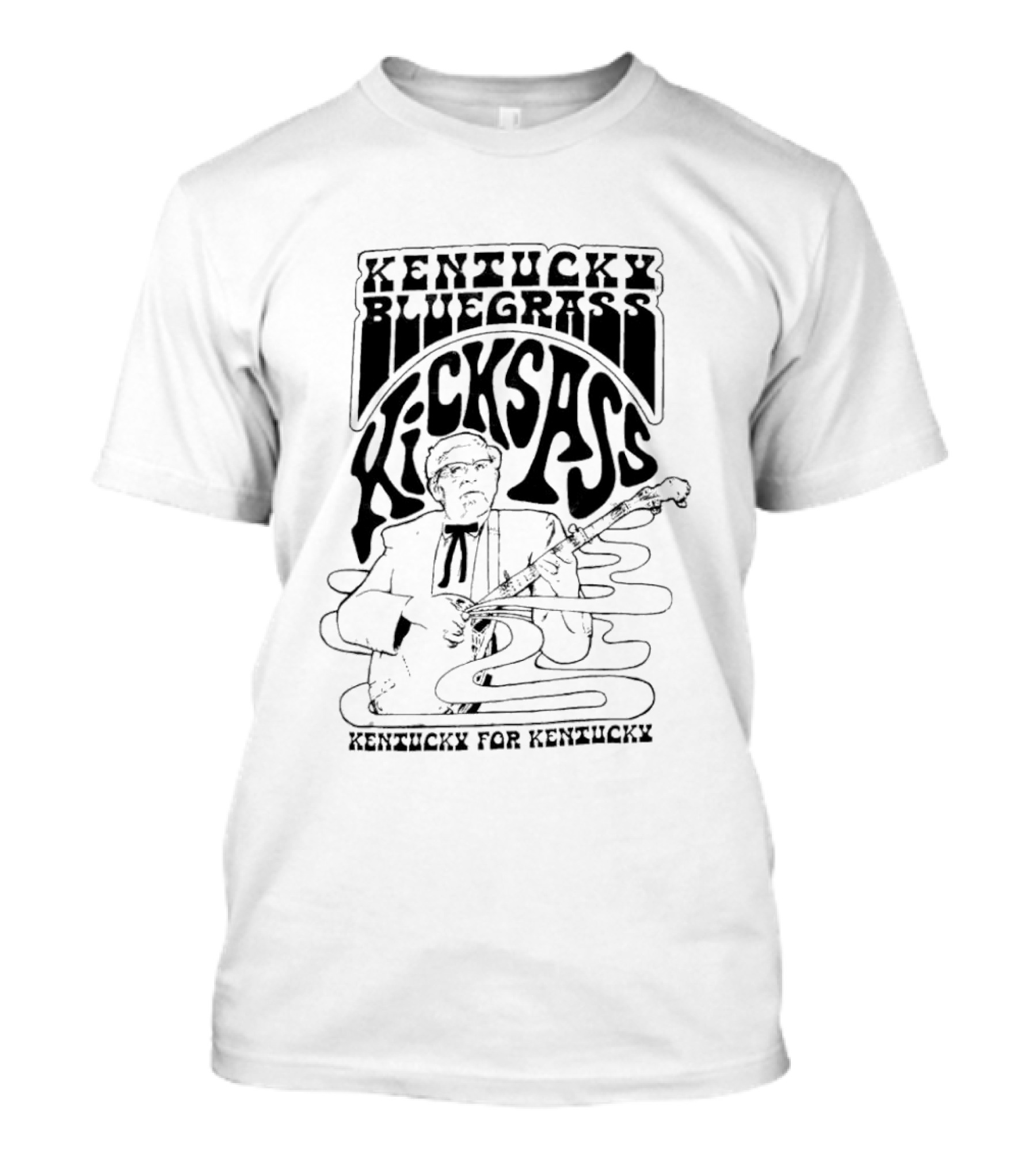 Kentucky Bluegrass Kicks Ass Kentucky For Kentucky T-Shirt