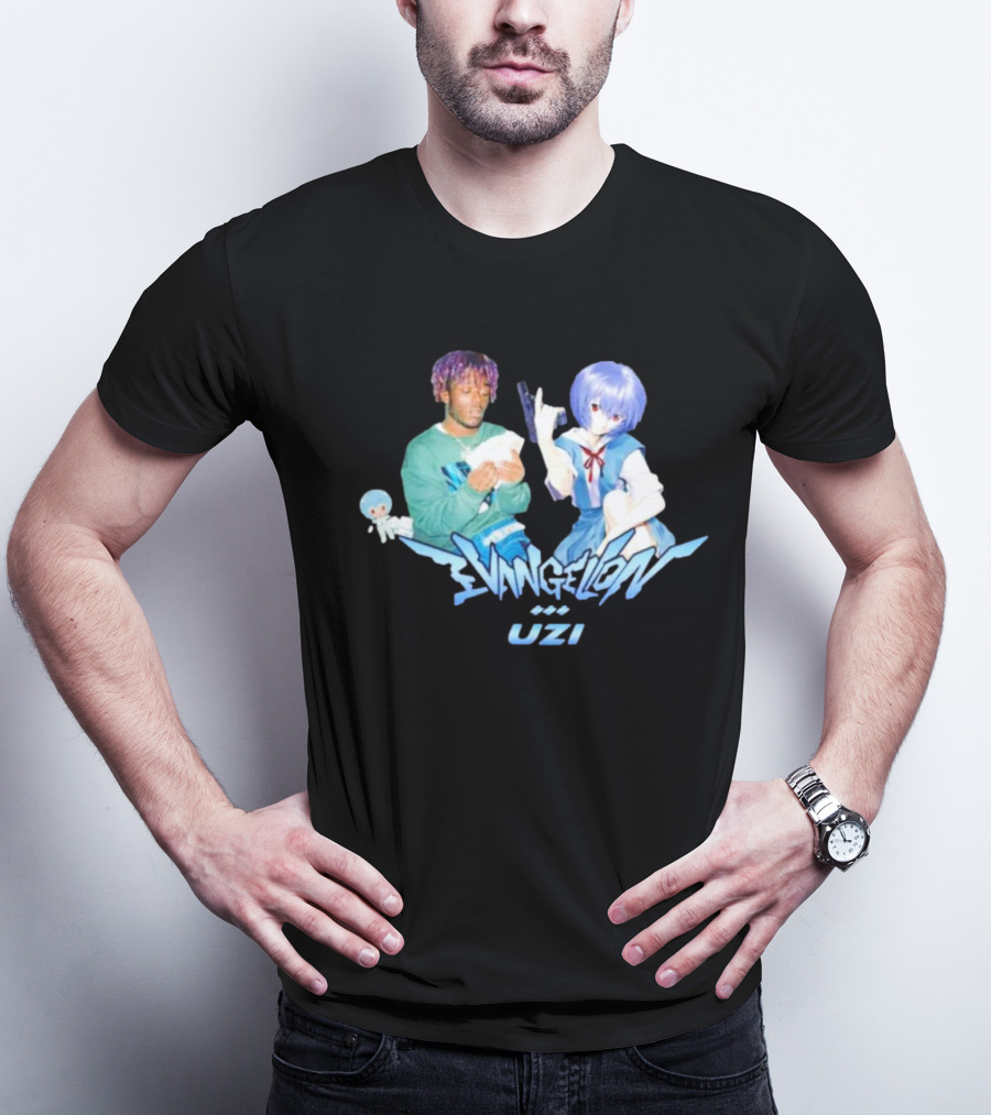 Evangeliøn Uzi Rei Ayanami Collaboration T-Shirt