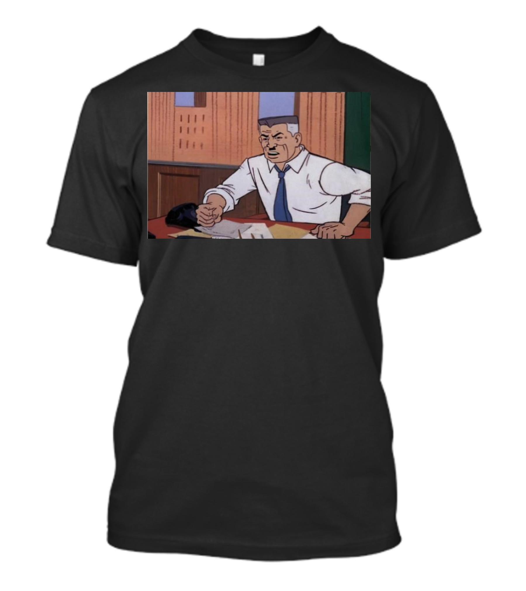 Strange Man Comic Editor Classic Scene T-Shirt